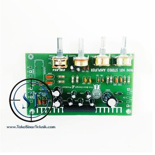 Jual Kit Power Amplifier 18 Watt Mini Stereo IC LA4440 - Kota Serang ...