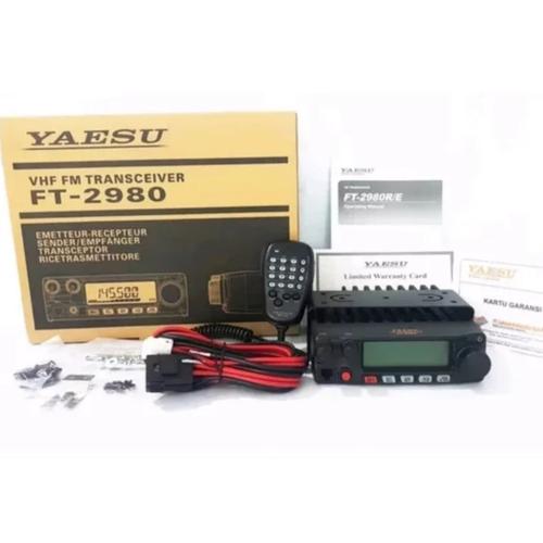 Jual RADIO RIG YAESU FT-2980 VHF ORI YAESU FT2980 FT 2980 VHF YAESU - Jakarta Barat - yarohman ...