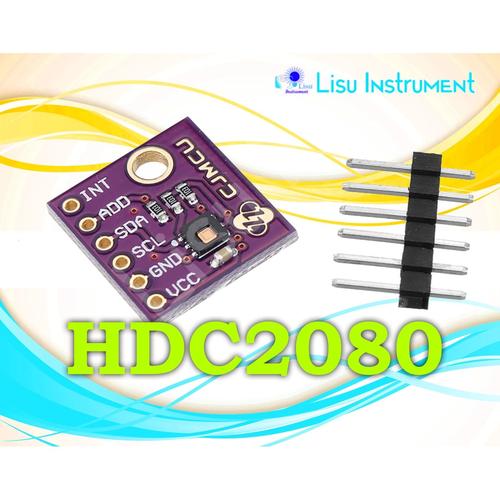 Jual HDC2080 ±2% Ultra-low-power Humidity w/ Temperature Sensor Module ...