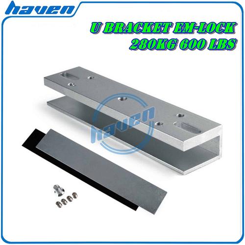 Promo BRACKET U 280KG 600LBS MAGNETIC LOCK EM-LOCK / U BRACKET EMLOCK ...