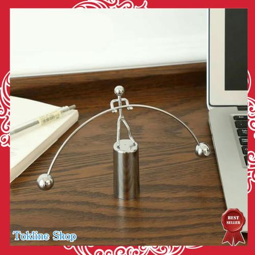 Jual Pajangan Meja Pendulum Stickman Cradle Balance Ball Fisika Newton Hias - Jakarta Barat ...