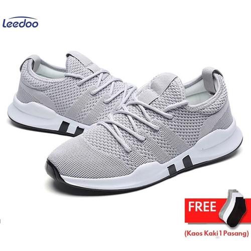 Promo Leedoo Sepatu Fashion Sneakers Pria Sepatu Olahraga Cowok EE01 ...