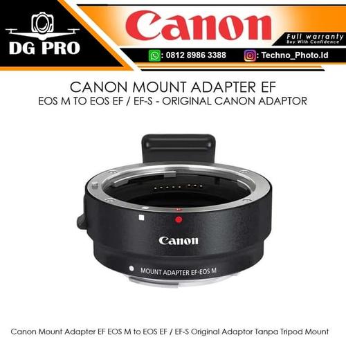 Jual CANON MOUNT ADAPTER EF-EOS M TO EOS EF / EF-S - ORIGINAL CANON ...