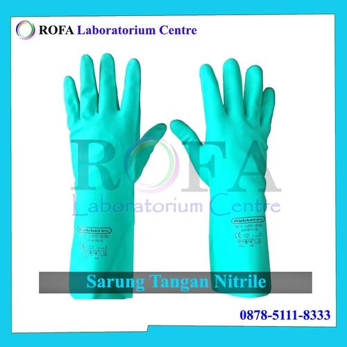 Jual Sarung Tangan Kimia / Sarung Tangan Laboratorium Nitrile - Kota ...