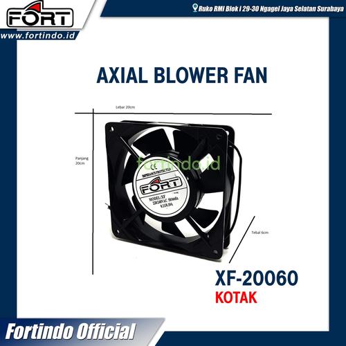 Jual Fan XF20060 BLOWER 220-240VAC KOTAK FORT EXHOUST - Kota Surabaya ...