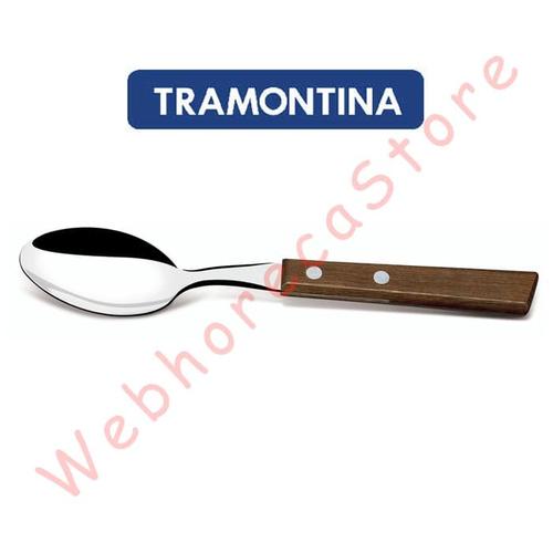 Jual Tramontina Table Spoon Traditional/ Sendok Makan Gagang Kayu ...