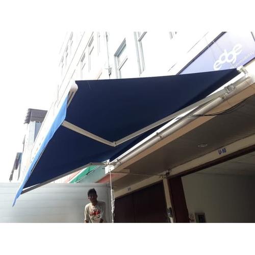 Jual Kanopi Retractable / Awning gulung Atap Tutup Buka otomatis ...