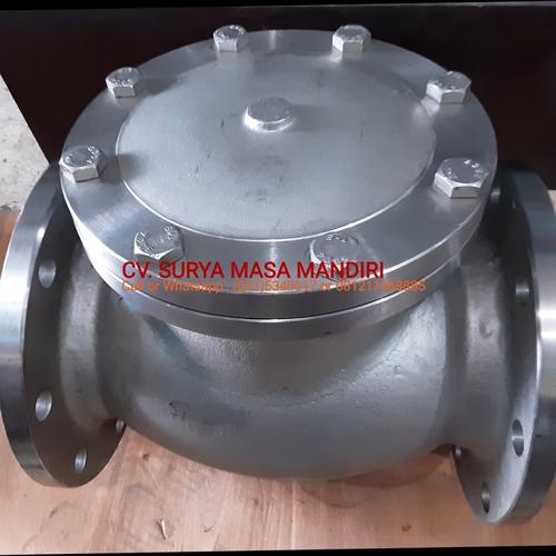 Jual 6" Swing Check Valve SS 304 Flange 10K - Kota Surabaya - Surya ...