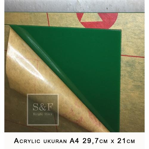 Jual ACRYLIC WARNA /AKRILIK UKURAN A4 / AKRILIK LEMBARAN / ACRYLIC ...