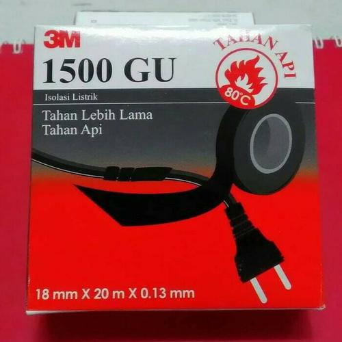Jual 3M Isolasi Ban Listrik 1500 GU Hitam - Kab. Bekasi - CENTRAL ...