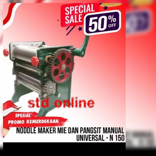 Jual Mesin Gilingan Mie Manual /Mesin Cetak Mie / Noodle Maker - Kab. Tangerang - std balaraja ...