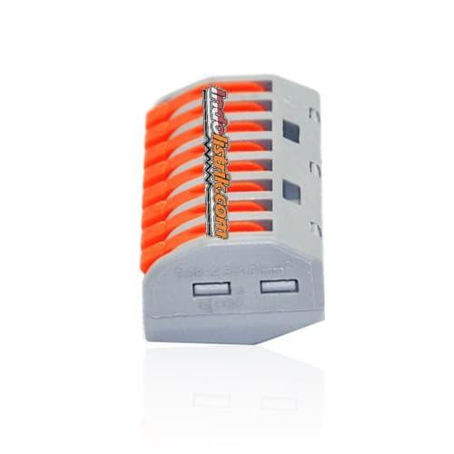 Jual Konektor Kabel 8 Pin PCT 218 TAB WAGO mod- Terminal 8kabel 8pin ...
