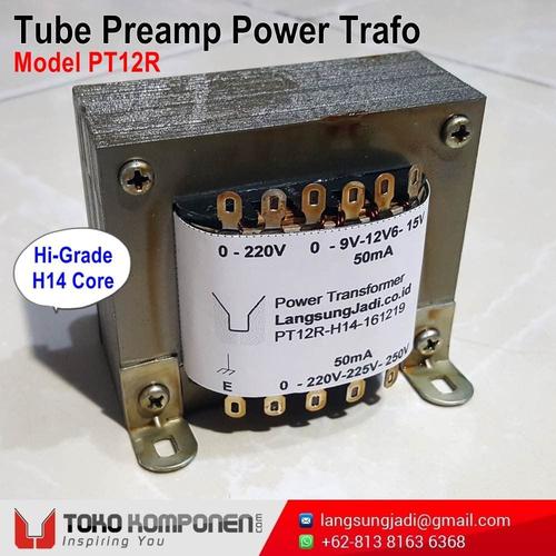 Jual LJ PT12R Power Transformer for Tube Preamp Conrad-Johnson 12AU7 ...