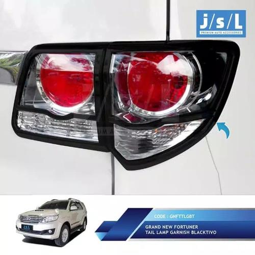 Jual garnish belakang grand new fortuner hitam balck doff 2014 2015 ...