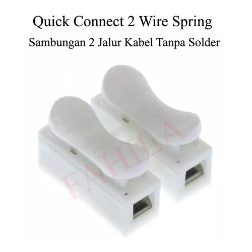 Jual Quick Connect 2 Wire Sambungan Kabel 2 Jalur - Kab. Bogor ...