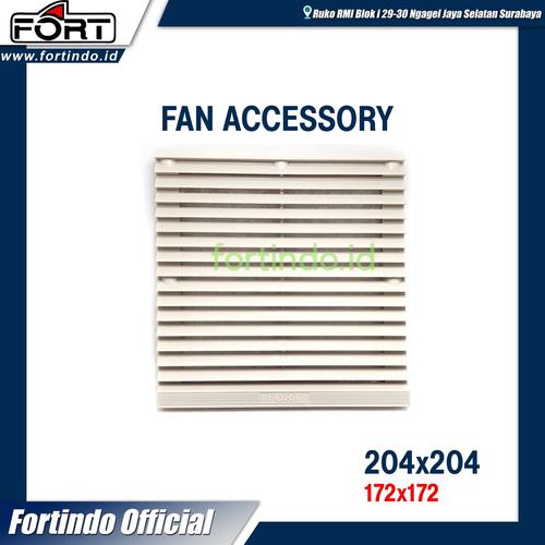 Jual Fan Filter Plastik Aksesoris 204x204 172x172 MERK FORT - Kota ...