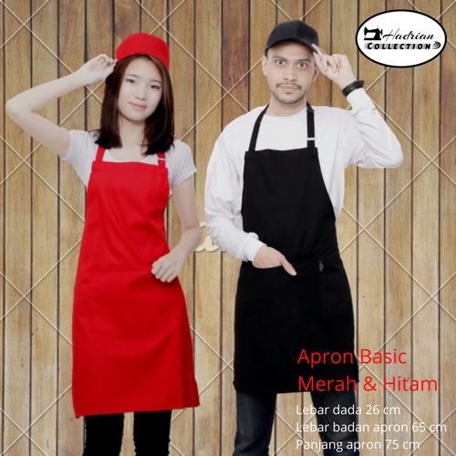 Jual apron hitam & apron merah - CATAT WARNA, Premium 1 - Jakarta Barat ...