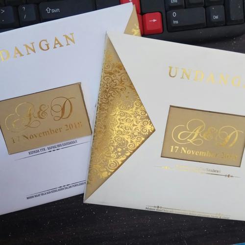 Jual undangan pernikahan hard cover,mewah,elegant,lux,tebal,cantik ...