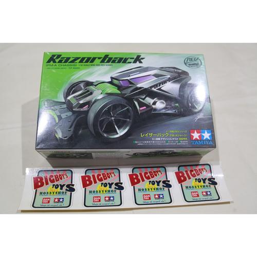 Jual Tamiya 18713 Razorback FM-A Chassis Razor back 1/32 Mini 4WD - Kab ...