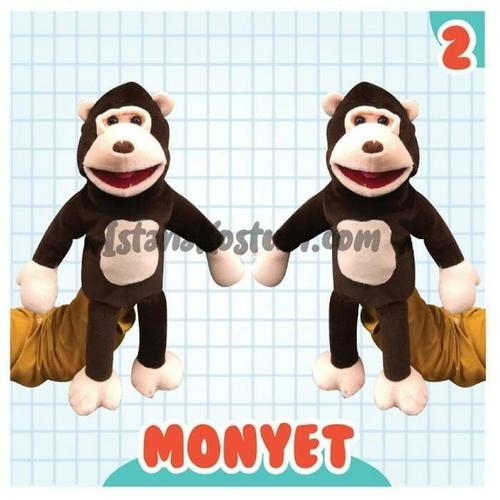 Promo Boneka Tangan Muppet Hewan Monyet|Boneka peraga Dongeng lucu ...