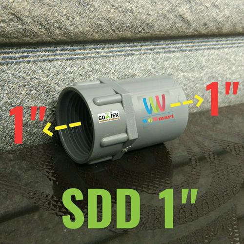 Jual Soket Drat Dalam 1 " inch inci SDD PVC Sambungan Pipa - Kota ...