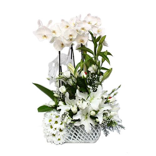 Jual Rangkaian Bunga Meja Karangan Bunga Vas Table Flower BMPF140 ...