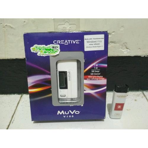 Jual Mp3 Player Creative Muvo V100 1GB NOS jadul klasik antik unik kuno ...