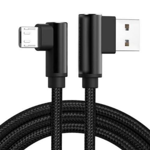 Jual kabel charger colokan L shape micro USB cable data game android ...