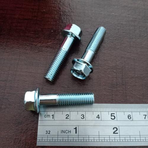 Jual Baut topi 12 8x35 putih flange bolt - Jakarta Utara - Son baut ...