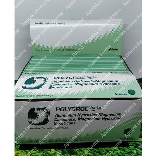 Jual POLYCROL FORTE TABLET | OBAT MAAG, ASAM LAMBUNG, KEMBUNG, MUAL ...