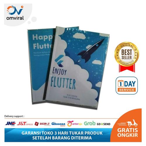 Jual BUKU FLUTTER PAKET BUNDLING LEVEL 1 BASIC DAN LEVEL 2 SEPERTI ...
