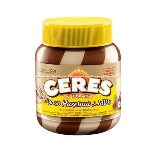 Jual Ceres Spread Choco Hazelnut & Milk 350gr Selai 2 Warna Ceres Milk ...
