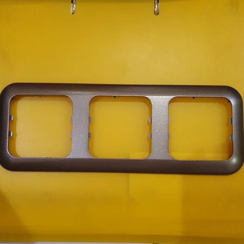 Jual Frame 3 gang WEJ 7823 MAE Dark Brown - Wide Series Panasonic ...