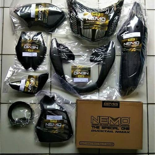 Jual PAKETAN AKSESORIS NMAX MEREK NEMO CARBON 9 MACAM - Jakarta Barat ...