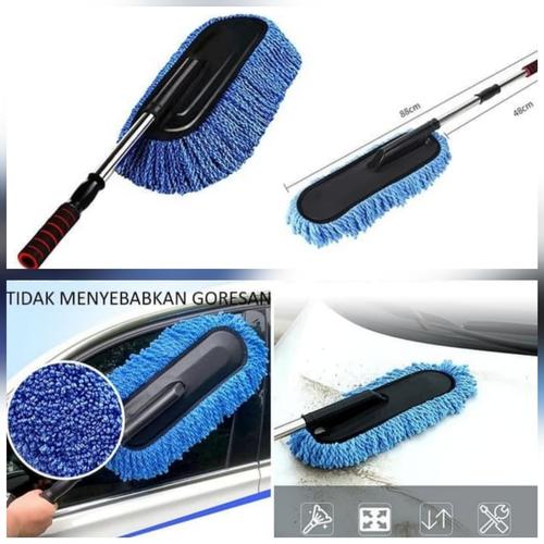 Jual Kemoceng Microfiber/Pembersih Debu Mobil/Komoceng Cendol - Abu-abu ...