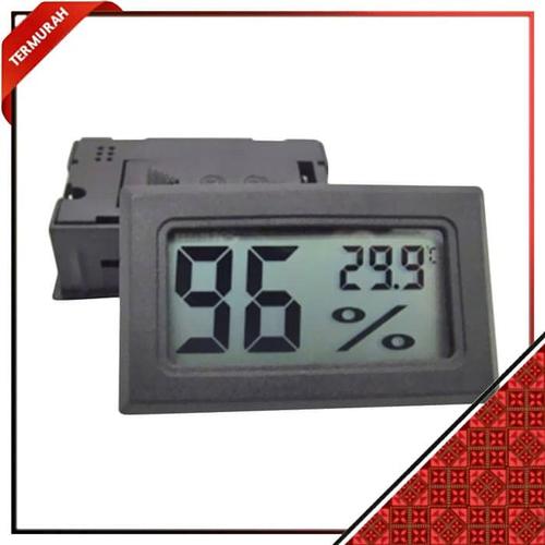 Jual Hygrometer Digital Alat Ukur Kelembaban Suhu Udara Thermometer Uap ...