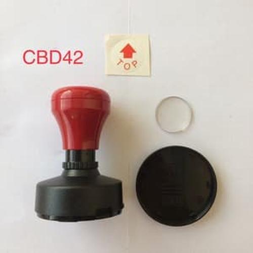 Jual Stempel 2 Warna Gratis Desain Ukuran Bulat Diameter 4cm - Kota ...