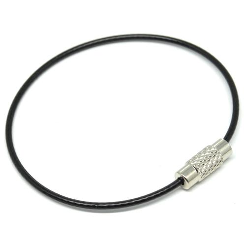 Jual Tali Besi Carabiner Metal Stainless Steel Wire Rope Keys Hanging ...