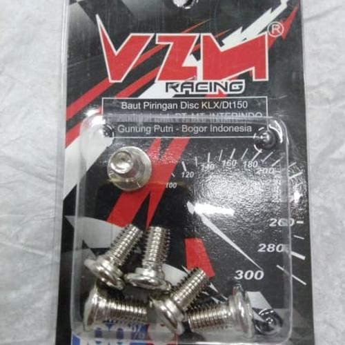 Jual baut piringan cakram kawasaki klx baud disc kawasaki klx150 dtracker - Kota Bandung ...