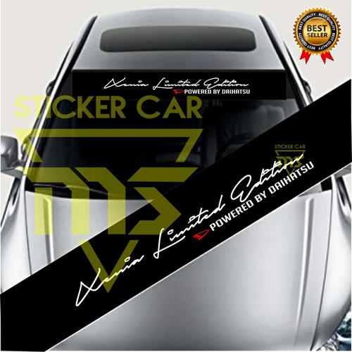 Jual STIKER XENIA STICKER MOBIL DAIHATSU XENIA LIMITED EDITION BLOK ...