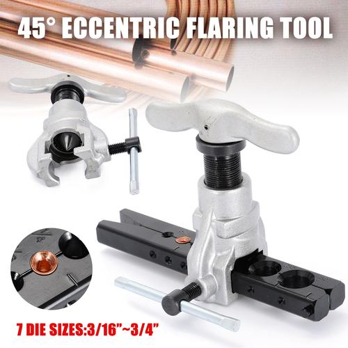 Jual 45 Degree Eccentric Cone Flaring Tool Set Refrigeration Copper ...