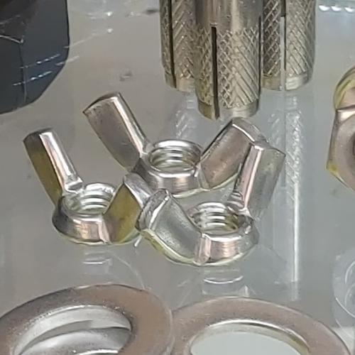Jual Wing Nut Stainless M6 / Mur Kuping Stainless M6 SS304 - Kota ...