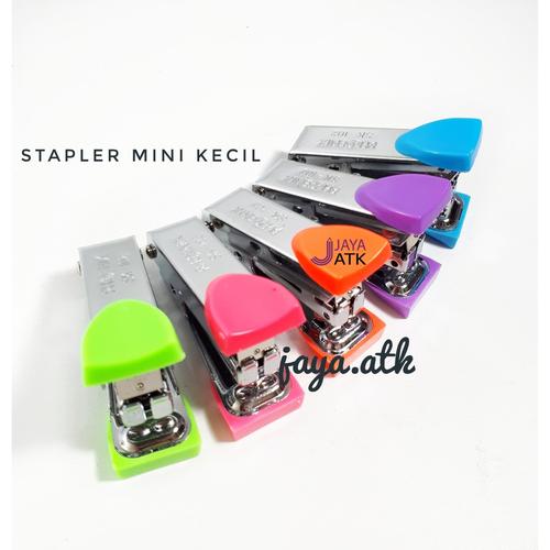 Jual MINI STAPLES STAPLES KECIL POCKET MINI STAPLES MINI WARNA STAPLER ...