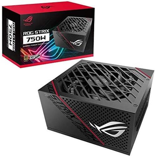 Promo ASUS ROG STRIX 750G - 750W Fully Modular 80 Plus Gold ATX PSU ...