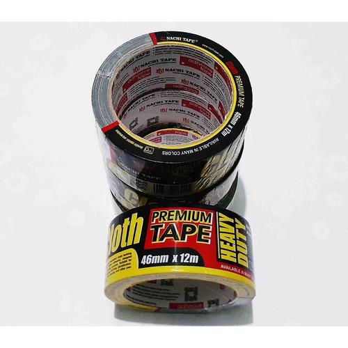 Jual PROMO Lakban KAIN HITAM 2" x 12 meter NACHI Isolasi Plakban Tape ...