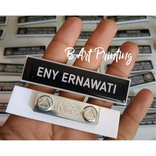 Jual PAPAN NAMA NAME TAG NAMA DADA AKRILIK RESIN MAGNET - Kab. Jember ...