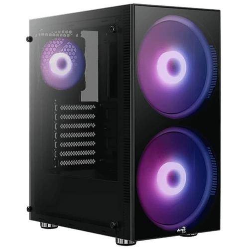 Jual Casing Aerocool PYTHON Black ARGB Tempered Glass Mid Tower ATX ...