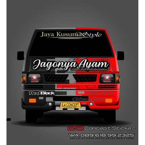 Jual decal mitsubishi l300 carry - Kota Denpasar - ea concept sticker ...