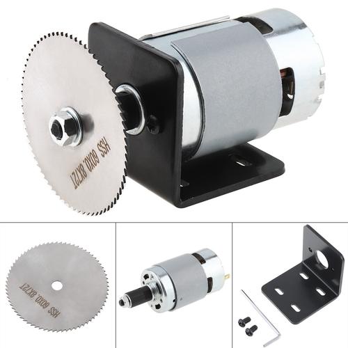 Jual 24V 775 Motor Table Saw Kit with Ball Bearing Mounting Bracket and ...