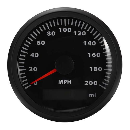 Jual 85mm 200MPH Speedometer Waterproof Gauge Digital Stainless - Kab ...